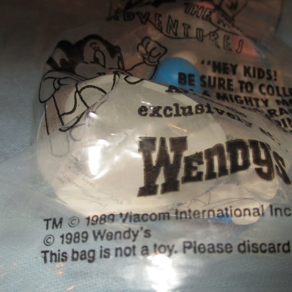 Wendy's | Accessories | Vintage Wendys Kid Meal Toy Mighty Mouse ...